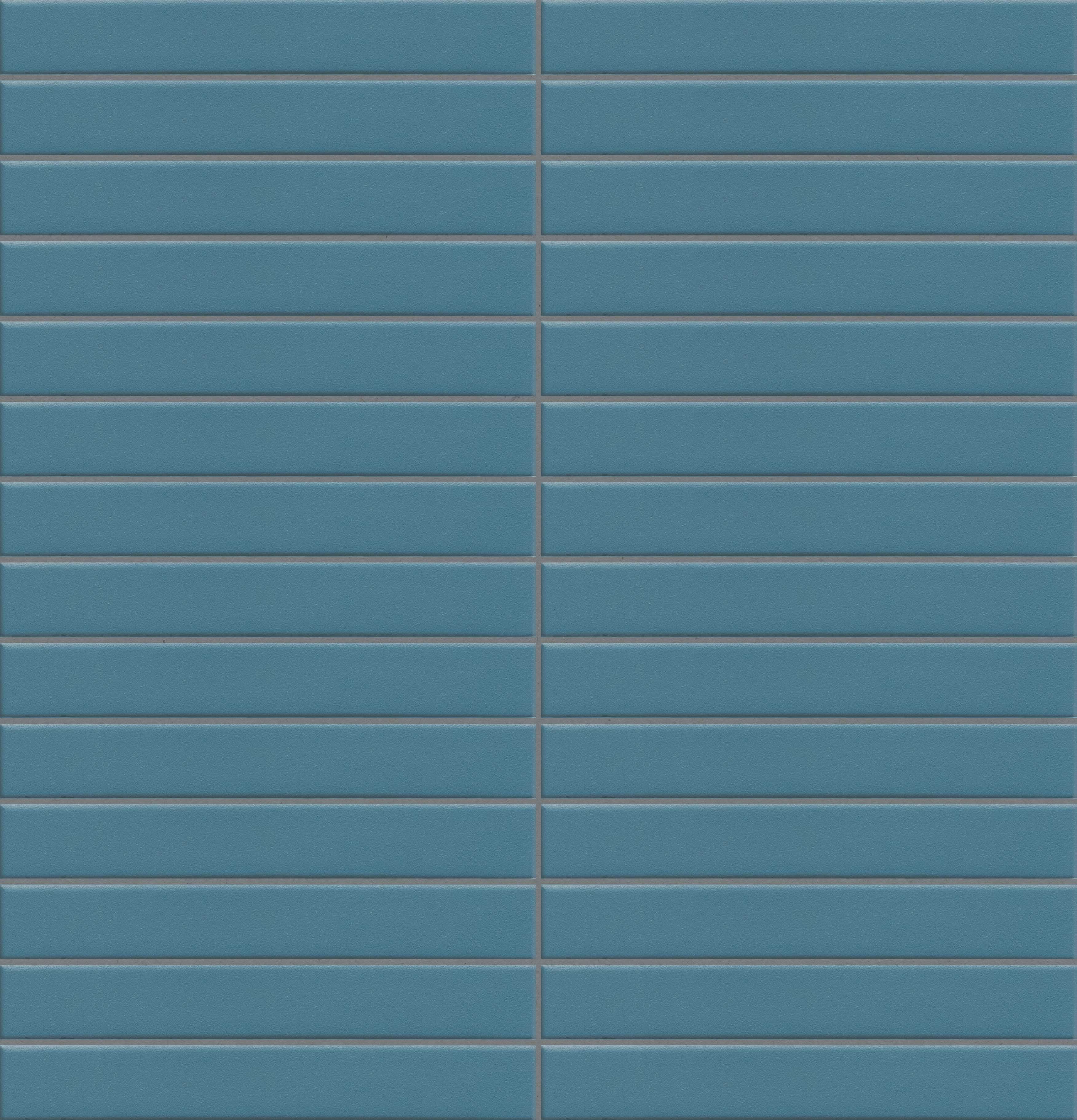 Stick Cadet Blue mosaik 2x15 cm | Konradssons Kakel